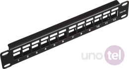 Patch panel niewyposażony 24xRJ45 1U 19" CORNING | unotel.pl